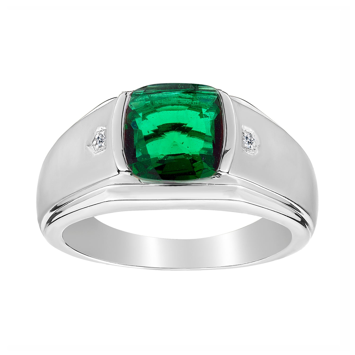 Mens emerald rings canada store
