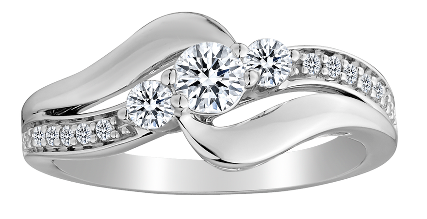 Past, Present, Future Rings | Three Stone Rings | Griffin Jewellery ...